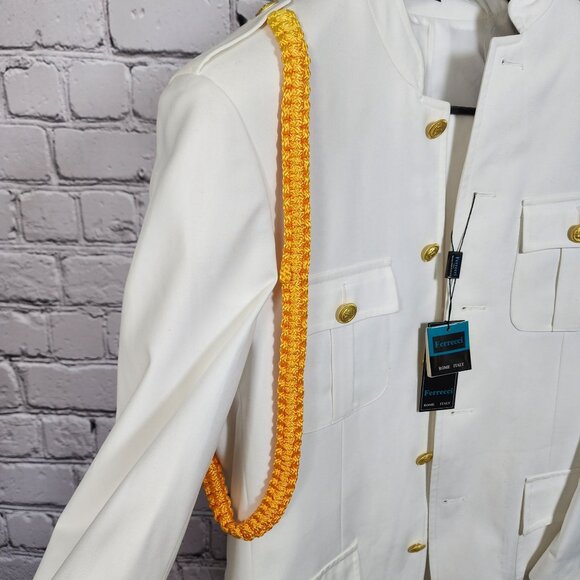 Ferrecci | Suits & Blazers | New Ferrecci Mens 4r Cadet White 5button ...